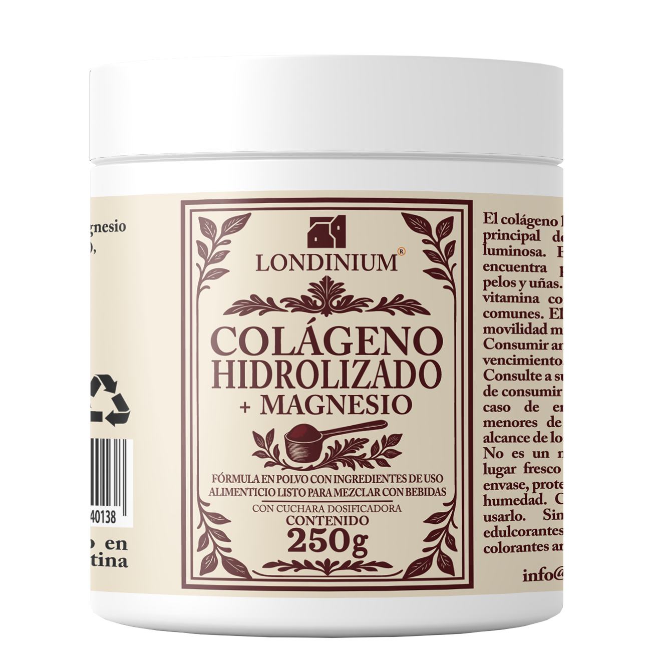 Londinium | Colágeno Hidrolizado y Sales de Magnesio